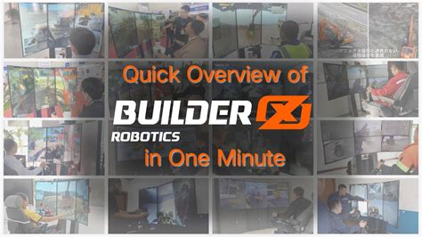 Quick Overview Of Builder[x] Robotics In One Minute Youtube