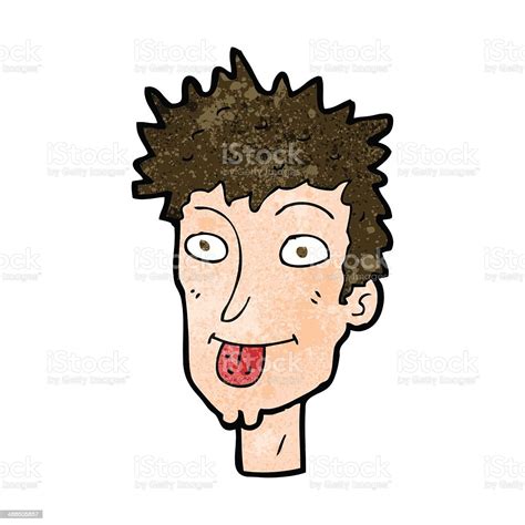 말풍선이 있는 사람 메롱 그리기에 대한 스톡 벡터 아트 및 기타 이미지 그리기 낙서 드로잉 남자 Istock