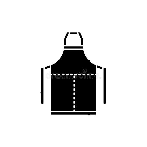 Protection Appron Color Line Icon Disability Isolated Vector Element Stock Vector