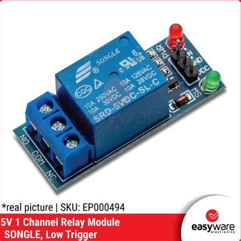 Jual Relay Module Channel Relay Module Low Trigger V V Dc Shopee Indonesia