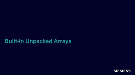 Data Types And Procedural Statements