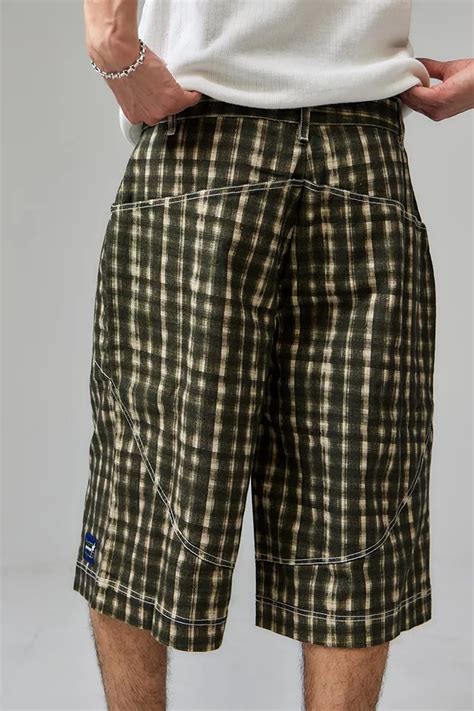 Basic Pleasure Mode Check Zephyr Shorts Urban Outfitters Uk