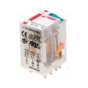 Rele 8 Pines Planos 24vdc R2n 2012 23 1024 Relpol Excetel Sac