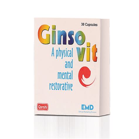 Ginsovit Capsules Grocers Depot