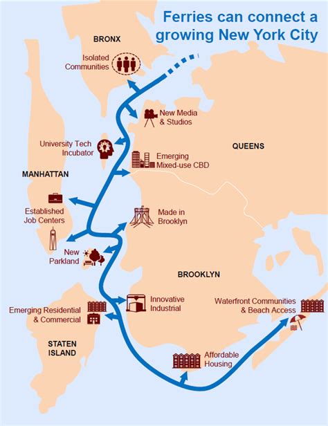 Mapa Del Ferry De Staten Island Empire Outlets 2025 Info And Deals
