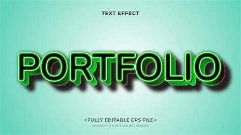 Premium Vector Fully Editable Text Style Effect