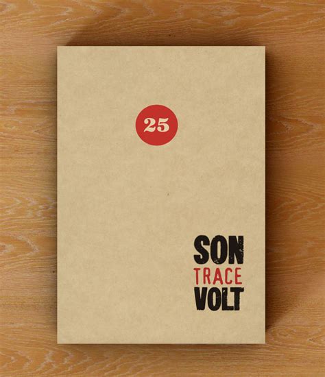 Son Volt Limited Edition 25th Anniversary Trace Book Dolger Artist Stores