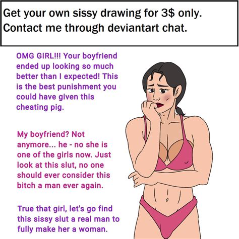 Sissy Is Dolled Up By His Girlfriend By Vwarrior2058 On Deviantart