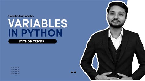 Variable In Python Geeksforgeeks Python Youtube