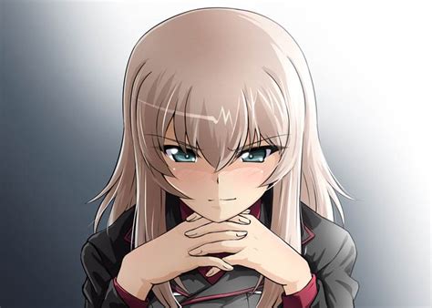 虎王重型坦克的车长少女与战车逸见艾丽卡pixiv插画图片 BoBoPic