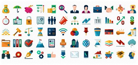 Набор иконок для презентаций Powerpoint 86 фото