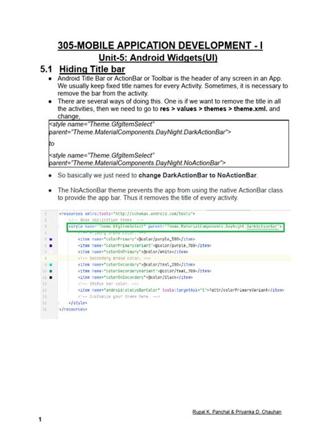 Android Unit 5 Pdf System Software Software Engineering