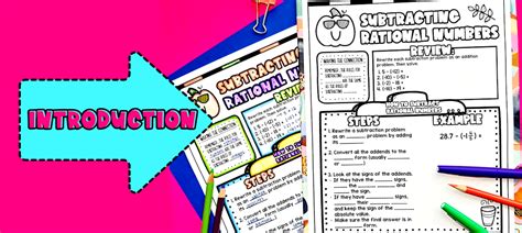 Subtracting Rational Numbers Lesson Plan Congruent Math