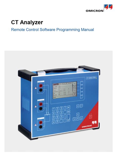 ct analyzer remote control software programming manual enu pdf