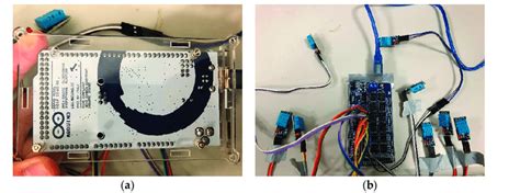 A Arduino Mega 2560 R3 B Arduino Connection To Dht 11 Temperature