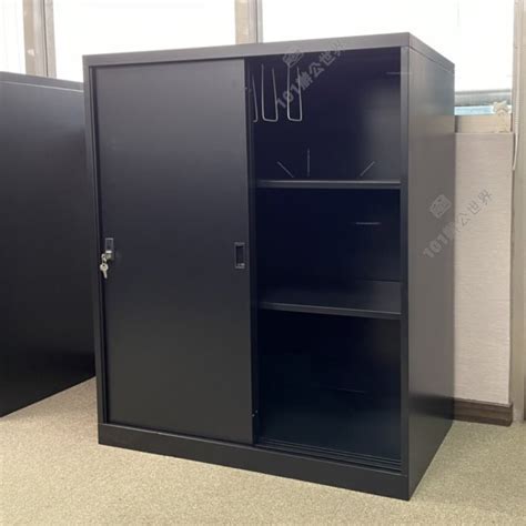 101辦公世界〜】黑色理想櫃、us 3鐵拉門 黑色烤漆 ~檔案櫃、文件櫃、資料櫃 各款式理想櫃皆可訂製黑色烤漆 Yahoo拍賣