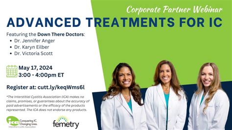 Webinar On Advanced Treatments For Ic Interstitial Cystitis Association Posted On The Topic