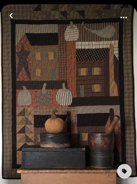 Primitive Quilted Wall Hanging