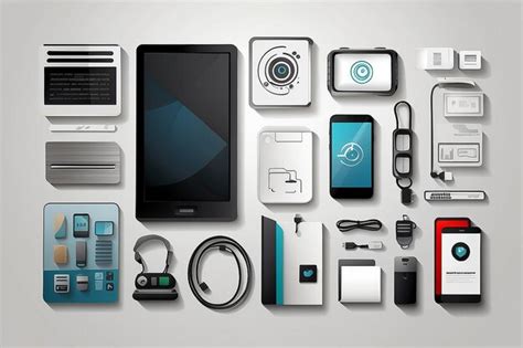 Cloud Computing Concept On Different Electronic Devices Premium Ai Generated Image