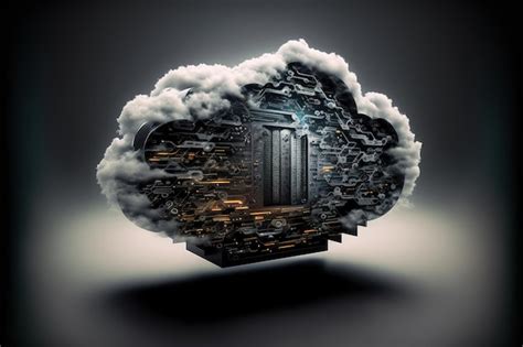 Premium Photo Cloud Computing Concept