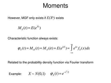 Ppt Statistical Theory Why Is The Gaussian Distribution So Popular Powerpoint Presentation
