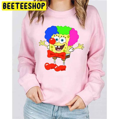Spongebob Clown Unisex Sweatshirt Beeteeshop