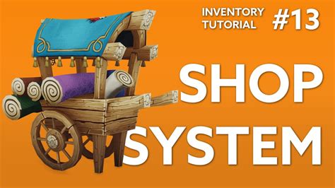 Creating The Shop System Ui In Unity Unity Inventory System Tutorial Part 13 Youtube
