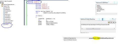 Pcap Program In Visual Studio Stack Overflow Pcap Program In Visual Studio Stack Overflow