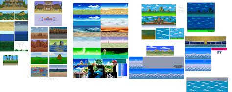 Dbz Sprite Backgrounds By Sonicmechaomega999 On Deviantart