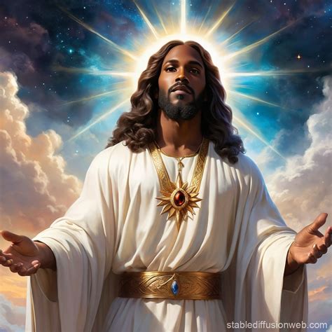 The Black Jesus Image Stable Diffusion Online
