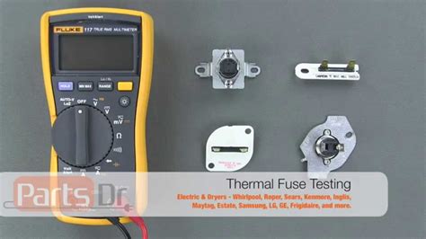 How To Test A Thermal Fuse On An Electric Dryer At Jackie Shick Blog