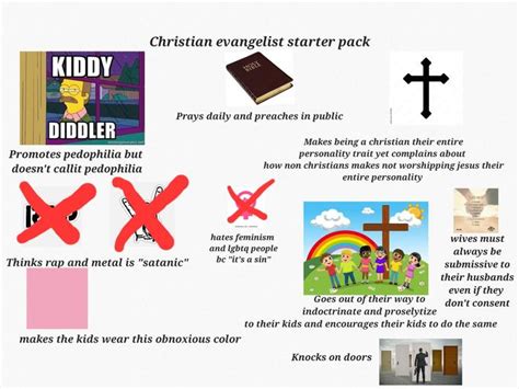 Christian Evangelist Starter Pack R Starterpacks Starter Packs Know Your Meme
