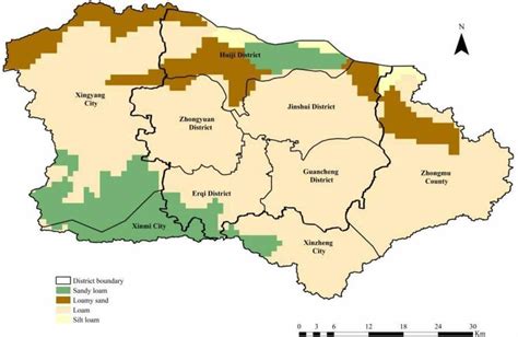 Soil Types In The Study Area Download Scientific Diagram