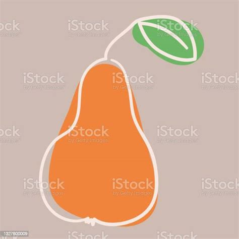 배 한 줄 그리기 연속 과일 손으로 그린 미니멀 한 간단한 플랫 벡터 일러스트 0명에 대한 스톡 벡터 아트 및 기타 이미지 0명 건강한 식생활 과일 Istock