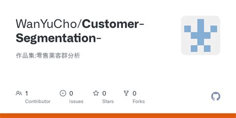 Customer Segmentation Customer Segmentation Analysis Ipynb At Main Wanyucho Customer