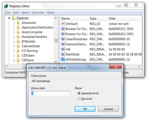 Stupid Geek Tricks How To Switch Windows 7 To The XP Style Alt Tab Switcher