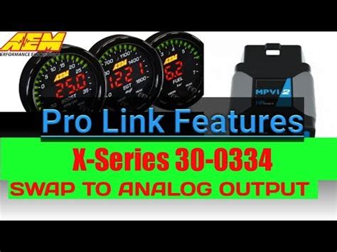 HP Tuners MPVI2 Pro Link Analog Inputs AEM X Series 30 0334 Wideband 30 0300 YouTube
