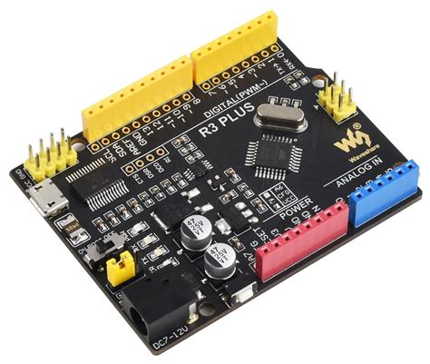 Waveshare Atmega328p Development Board R3 Plus Arduino Compatible Usbuart Wan Buy At