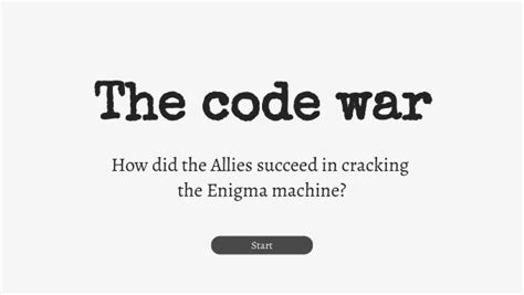 The Code War