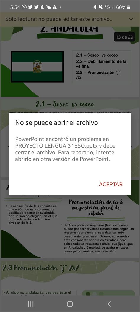 This Keeps Appearing In My Presentation It Says Powerpoint Found A Problem In The Project