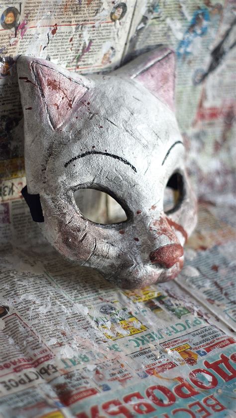 Huntress Cat Mask Dead By Daylight Mask Wearable Halloween Etsy