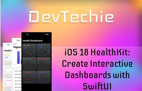 Ios 18 Healthkit Create Interactive Dashboards With Swiftui