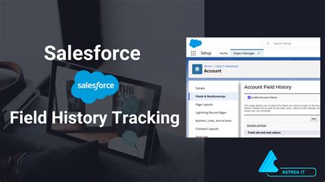 Salesforce Field History Tracking Astrea It Services
