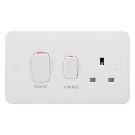 Schneider Lisse Cooker Control Unit 2 Gangs Led 45a Ggbl4001s Price In Uae