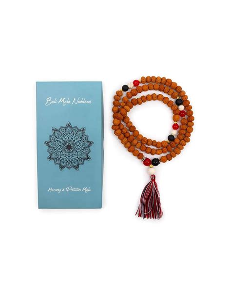 Mala Bali Rudraksha Cree Y Crece Japa Mala 108 Cuentas