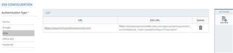 Sso Configuration Okta