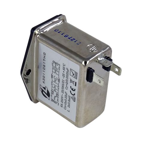 IEC Switch Power Socket With EMI Filter On Off IL Industrias Lorenzo Arcade Express