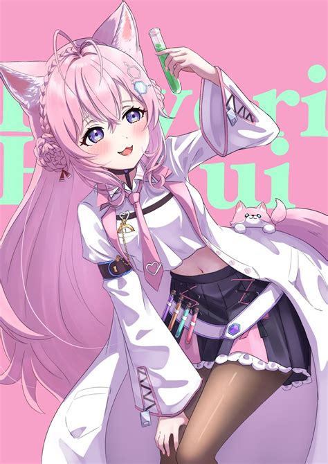 博衣こよりこよちゃん1周年おめでとうございます こよりすけっち 博衣こより1周 水城のイラスト