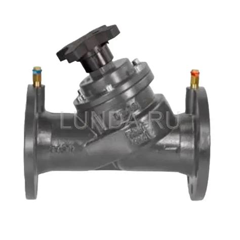 Балансировочный ручной клапан Mnf R ф ф с измерительными ниппелями Ридан купить от 34182 руб