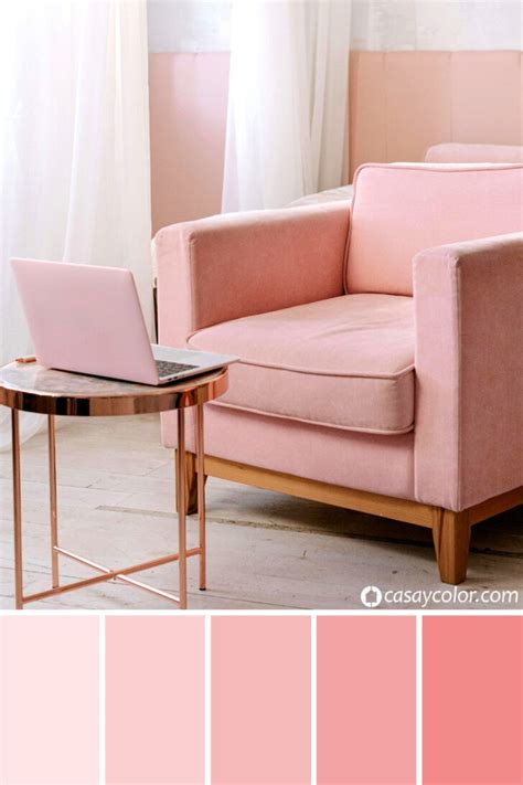 Gama De Rosados La Paleta De Colores Más Cálida Y Delicada Casa Y Color